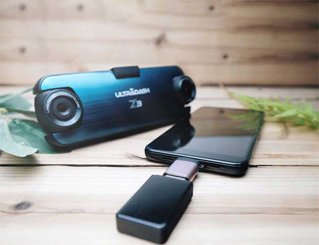 How to Use OTG with Phone to Watch, Edit and Share Dash Cam Footage ...